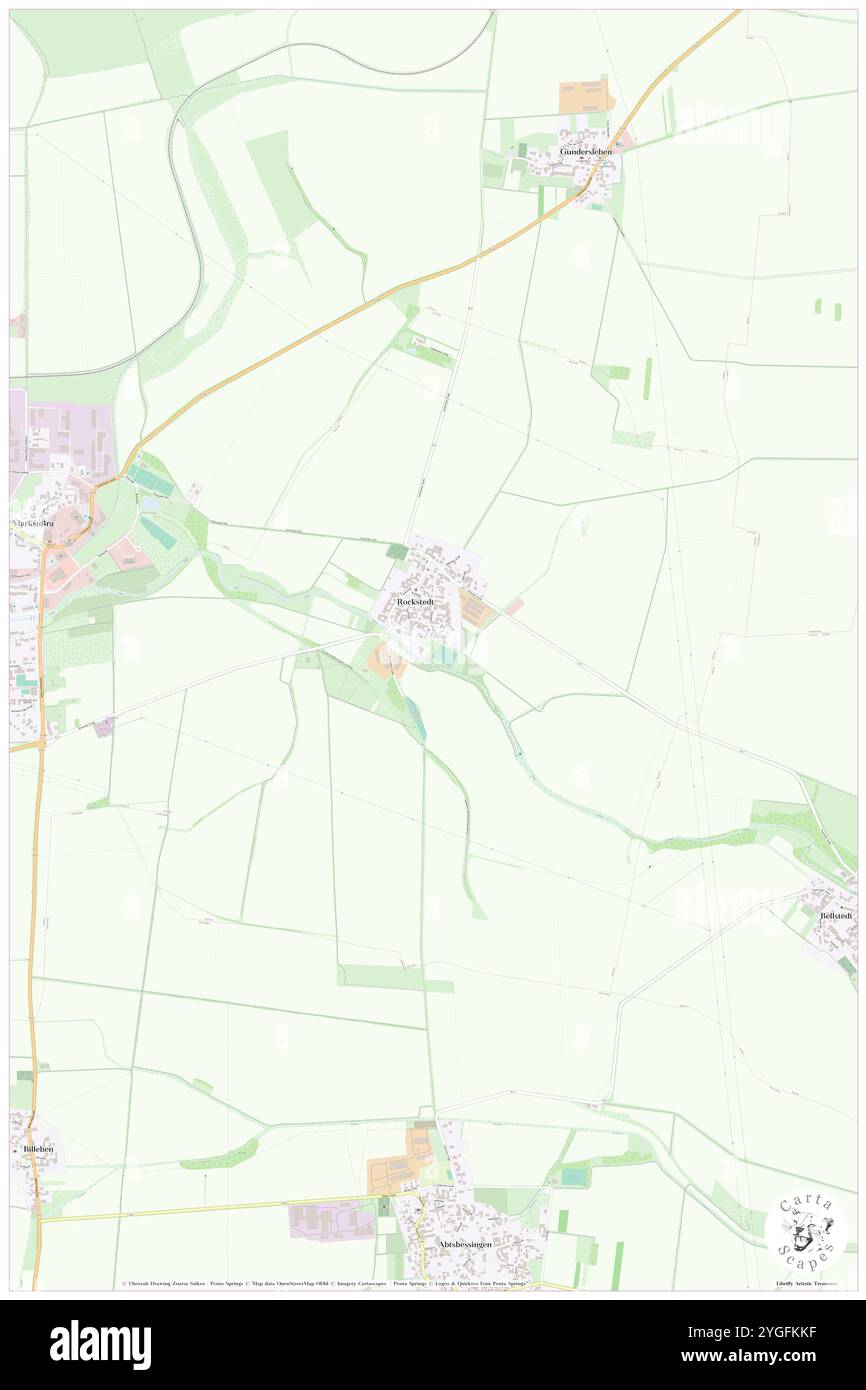 Rockstedt, DE, Germany, Thuringia, N 51 16' 59'', N 10 45' 0'', map ...