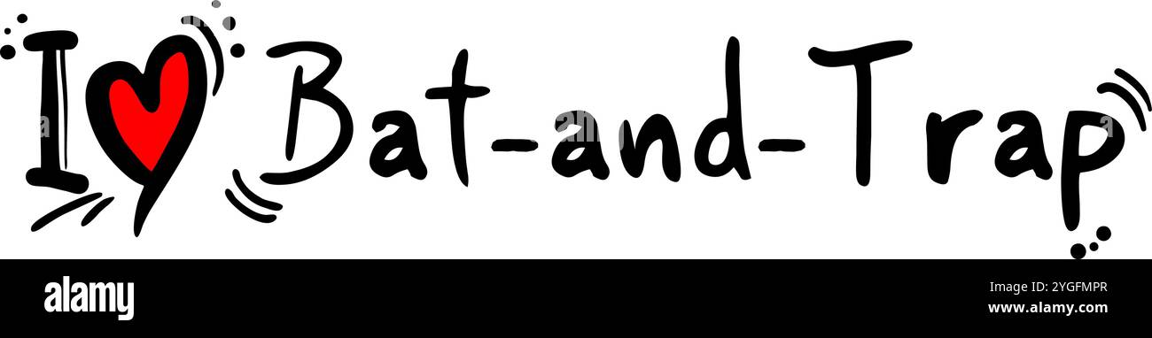 Bat and trap love hi-res stock photography and images - Alamy