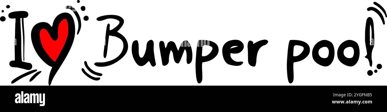 bumper pool love Stock Vector Image & Art - Alamy