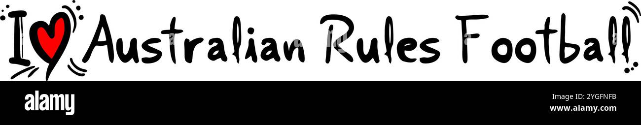 Australian football vector hi-res stock photography and images - Alamy