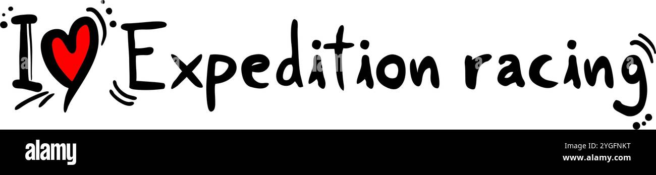 Passion for racing Stock Vector Images - Alamy