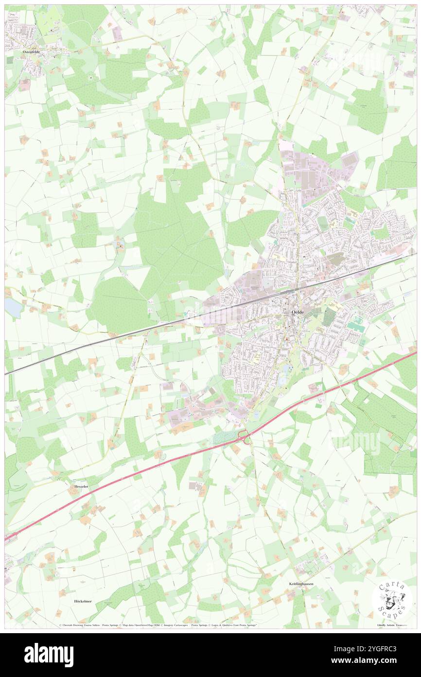 Unterwerk Oelde, Regierungsbezirk Münster, DE, Germany, North Rhine ...