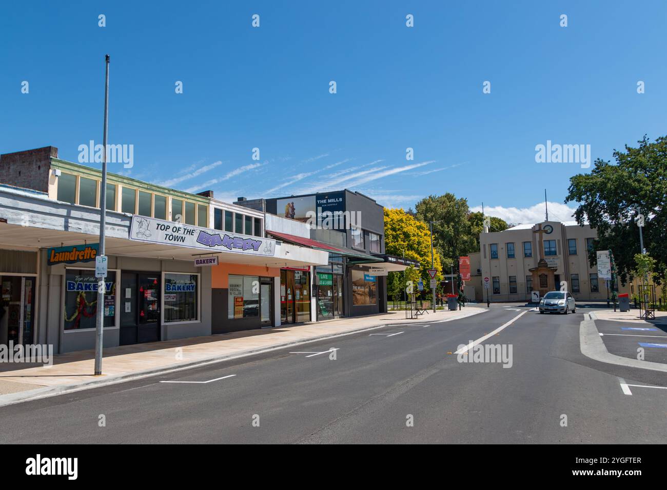 New Norfolk, Tasmania, Australia - December 26 2022: New Norfolk high ...