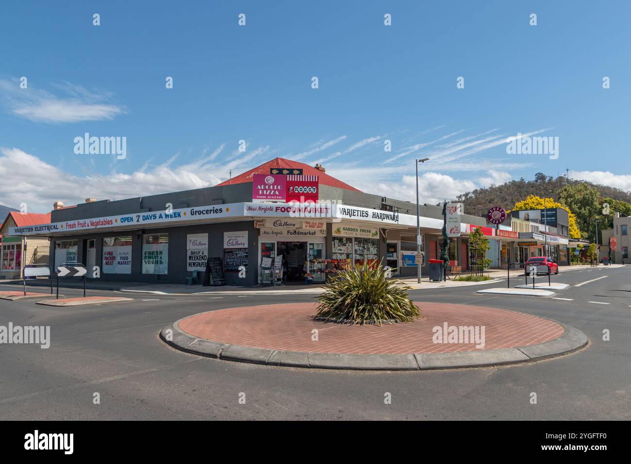 New Norfolk, Tasmania, Australia - December 26 2022: New Norfolk high ...