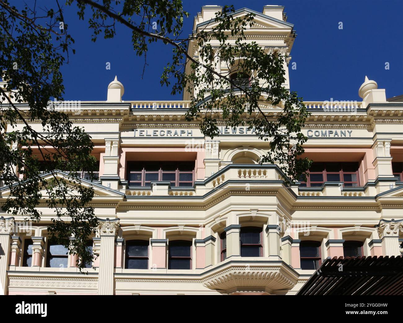 Heritage Telegraph Newspaper Company building in Brisbane, Australia ...