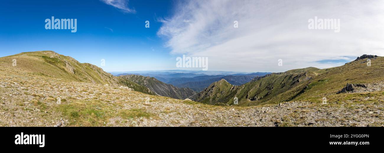 Breathtaking views from the Main Range Walk at Mt Kosciuszko showcasing ...