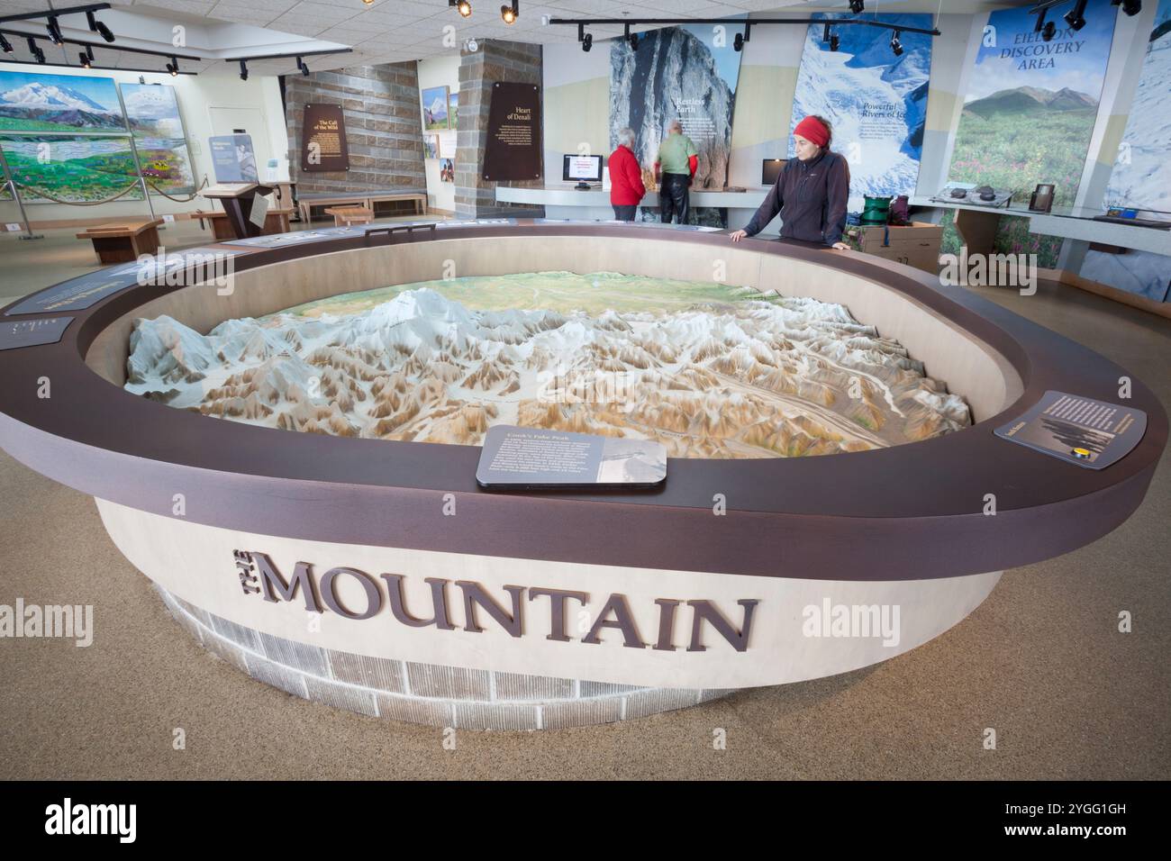 Eielson Visitor Center, Denali National Park and Preserve, Alaska, U.S ...