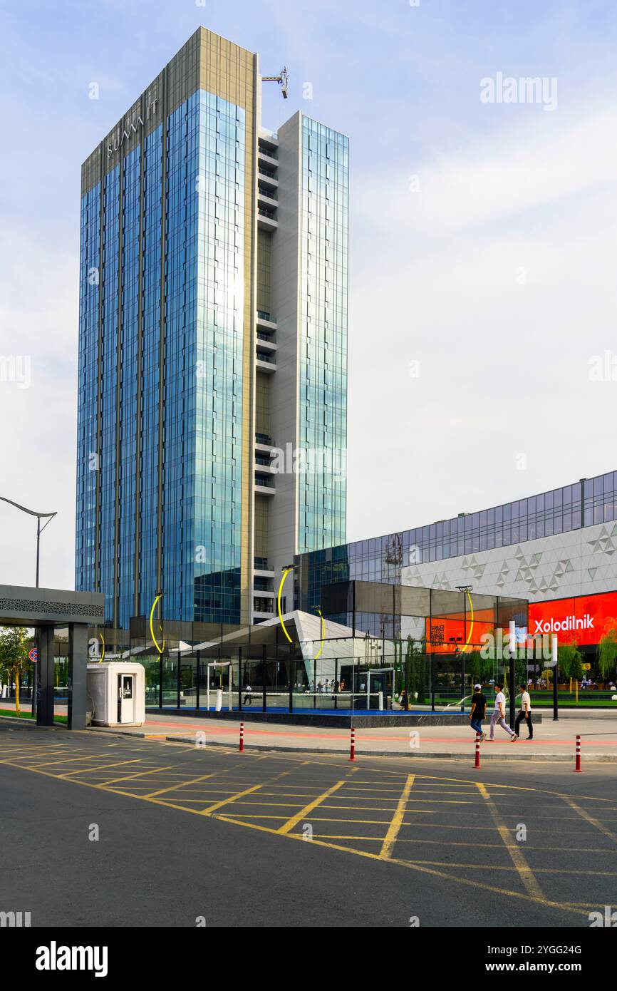 Tashkent City Mall is a modern shopping and entertainment complex in Tashkent, Uzbekistan. It ...