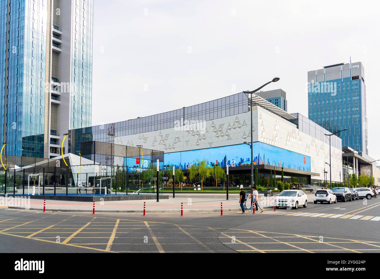 Tashkent City Mall is a modern shopping and entertainment complex in Tashkent, Uzbekistan. It ...