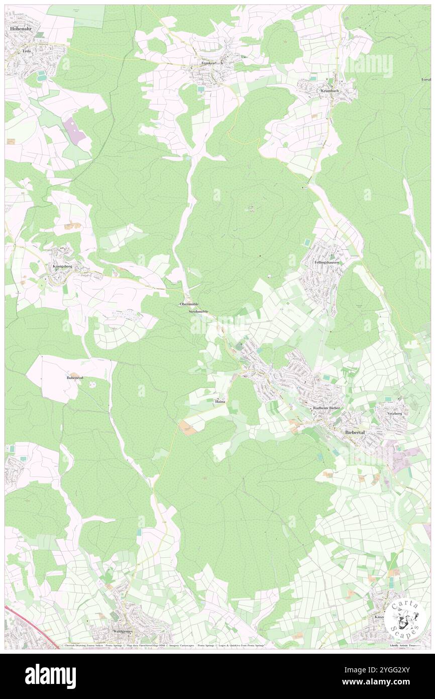 Map of giessen hi-res stock photography and images - Alamy