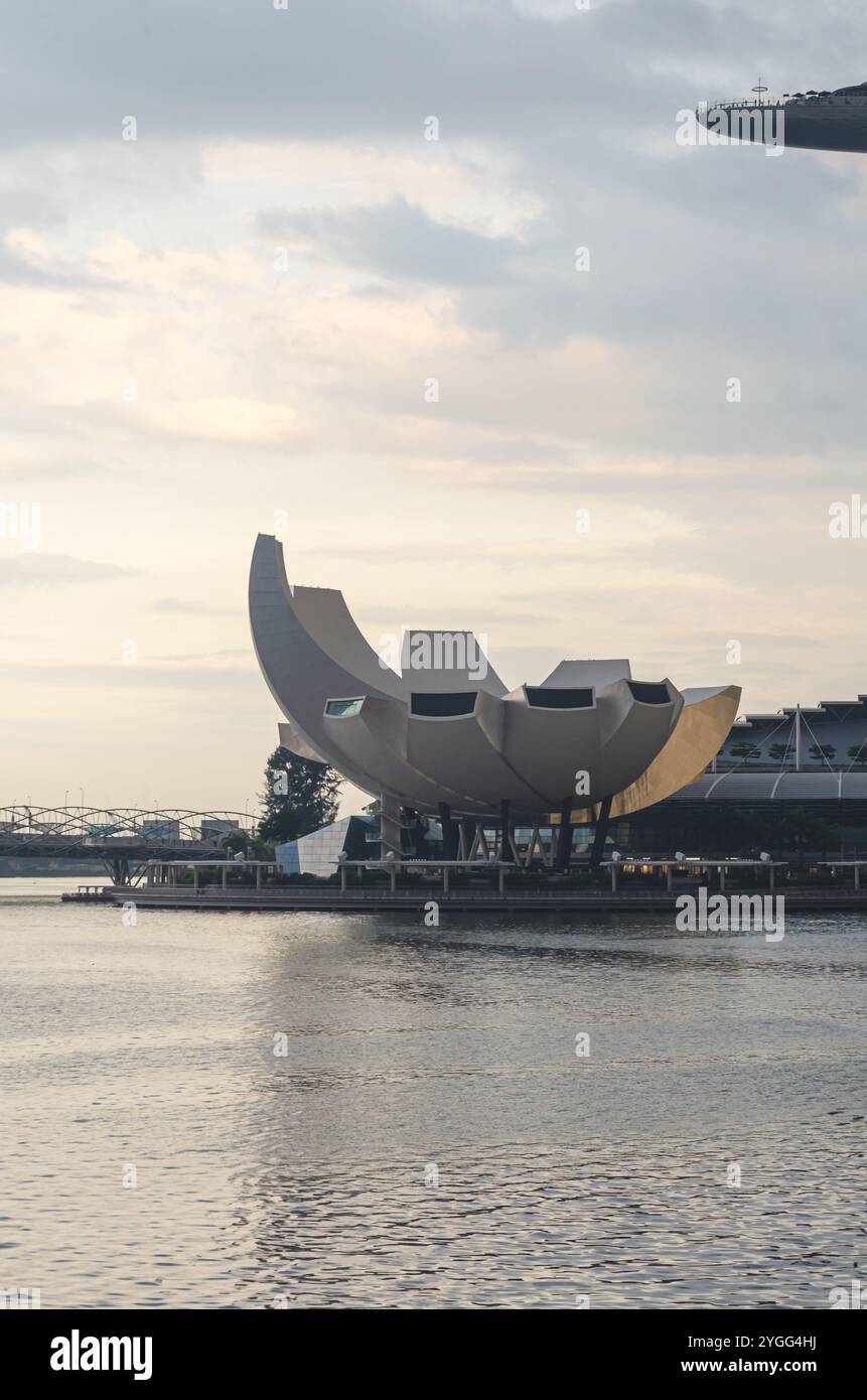 Art Science Museum, Marina Bay, Singapore, Southeast Asia, Asia Stock ...