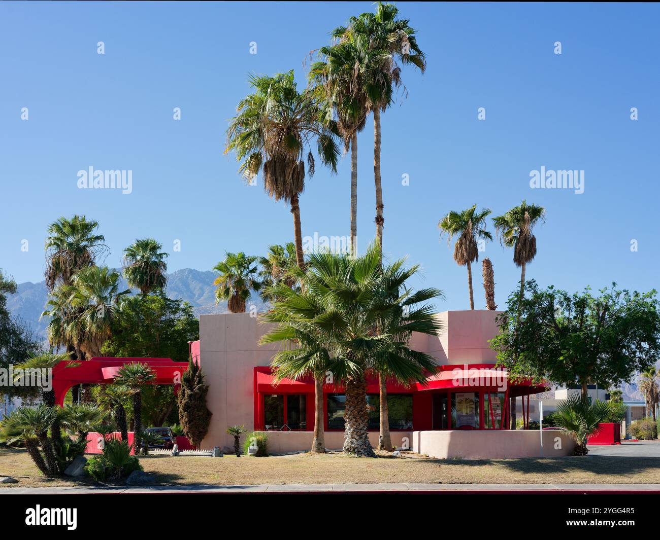 Mexican restaurant, Castanedas, Palm Springs, California Stock Photo ...