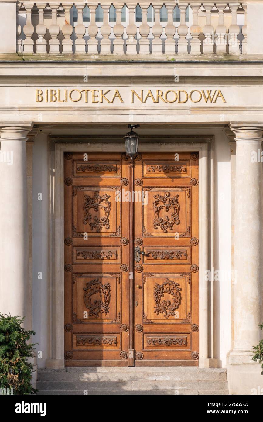Polish national library special hi-res stock photography and images - Alamy