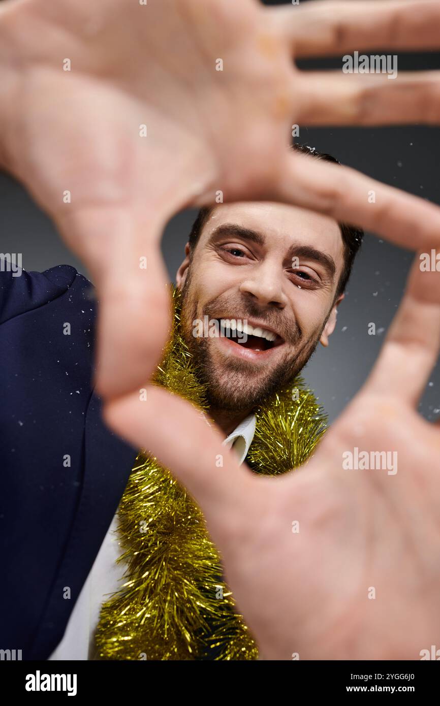 Big hands greeting hi-res stock photography and images - Alamy