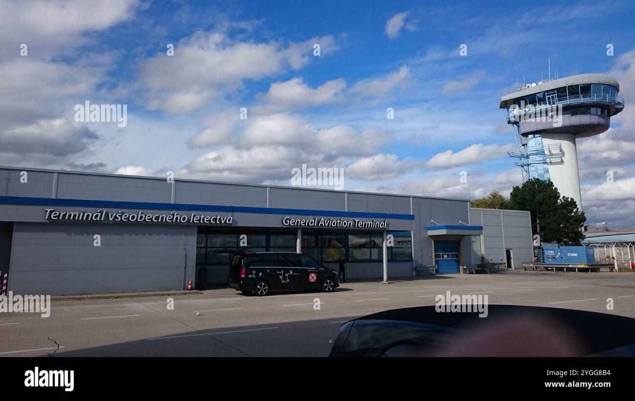 General Aviation Terminal at Bratislava International Airport Stock ...