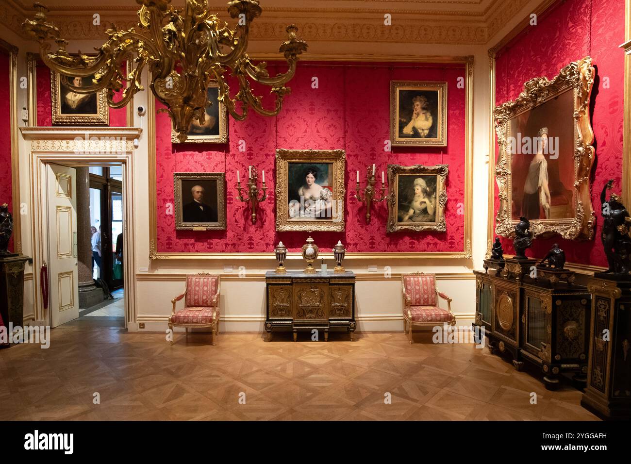 The Wallace Collection, In London. A national art museum in Hertford ...