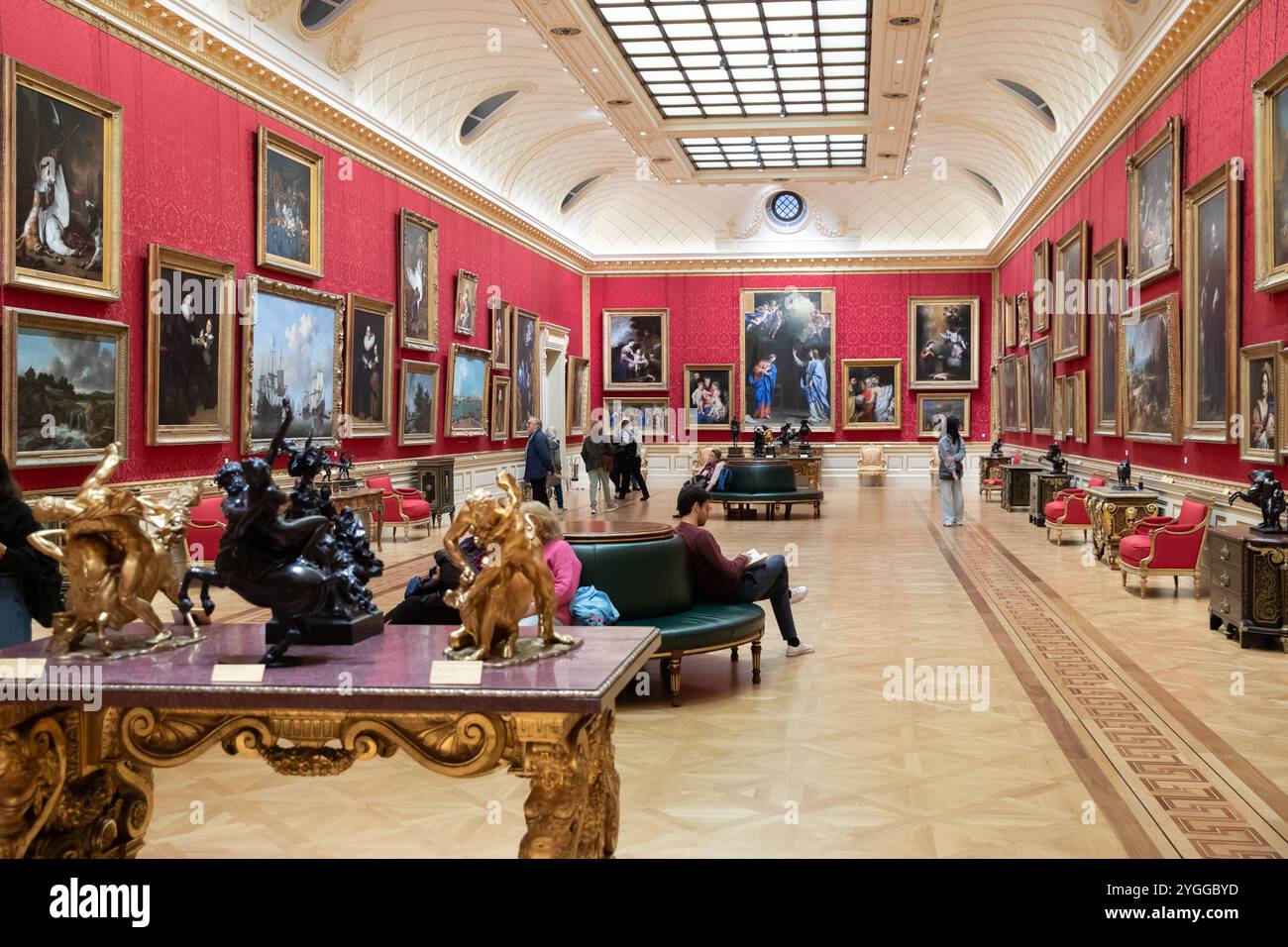 The Great Gallery. The Wallace Collection, In London. A national art ...