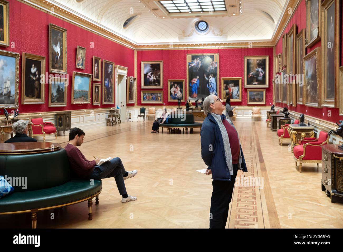 The Great Gallery. The Wallace Collection, In London. A national art ...