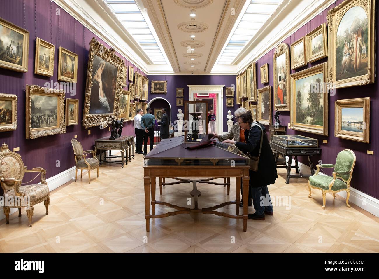 The Wallace Collection, In London. A national art museum in Hertford ...