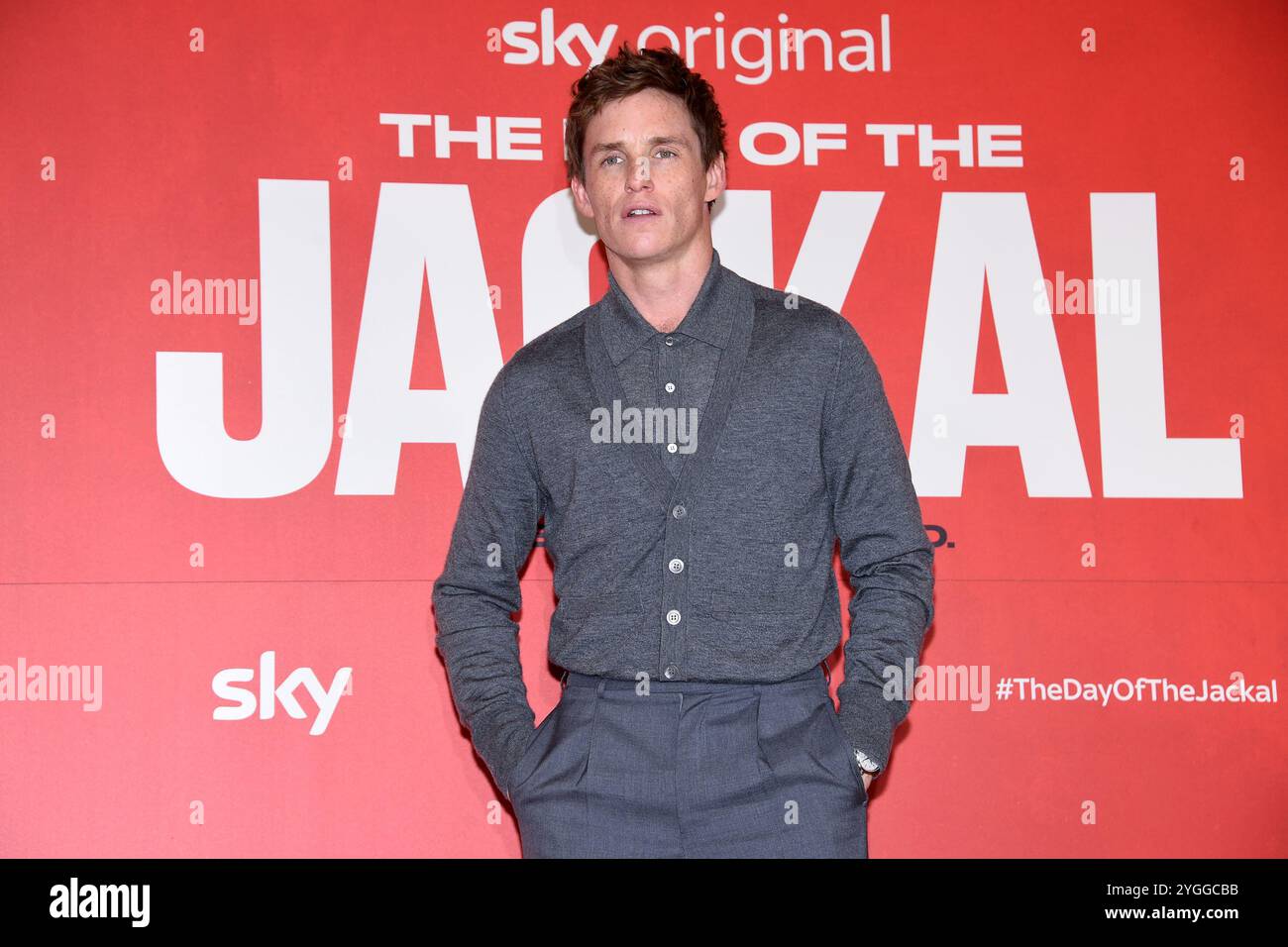 Roma, Italy. 07th Nov, 2024. British actor Edward Eddie John David ...