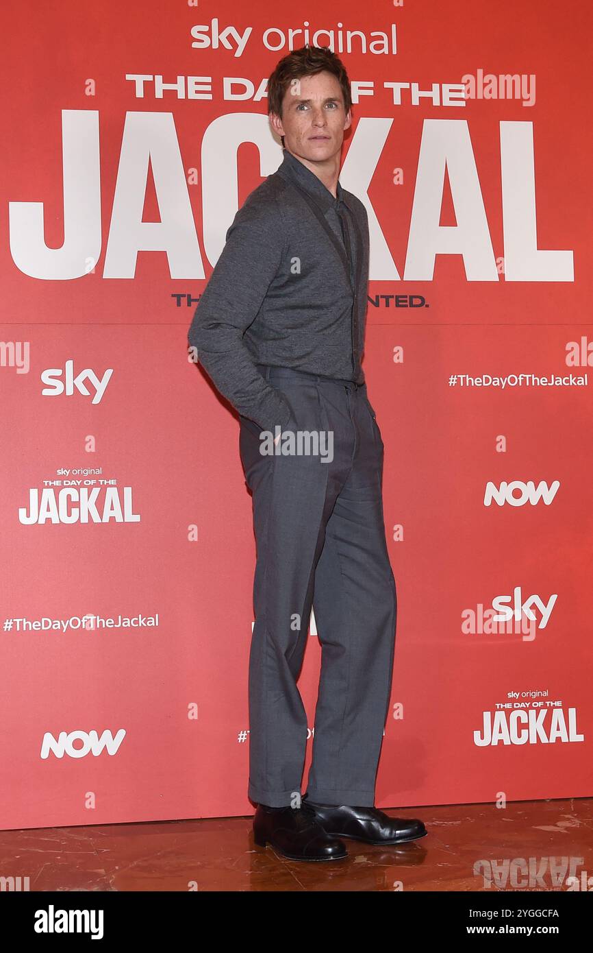 Roma, Italy. 07th Nov, 2024. British actor Edward Eddie John David ...