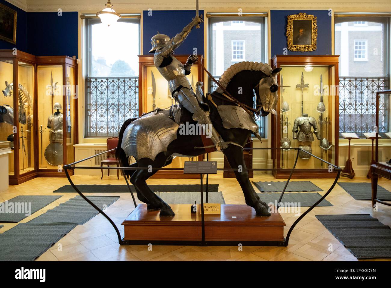 The Arms and Amour displays at The Wallace Collection, In London. A ...