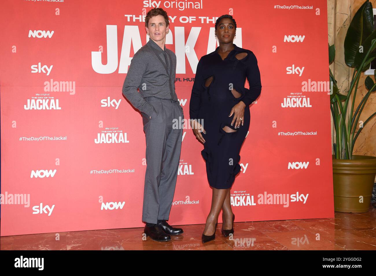 Roma, Italy. 07th Nov, 2024. British actor Edward Eddie John David ...