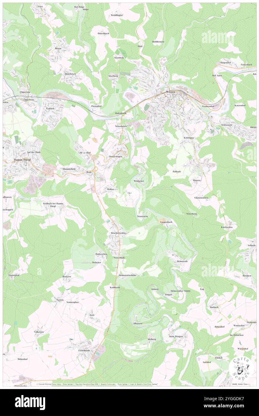 Thal, DE, Germany, Rheinland-Pfalz, N 50 45' 25'', N 7 43' 5'', map ...