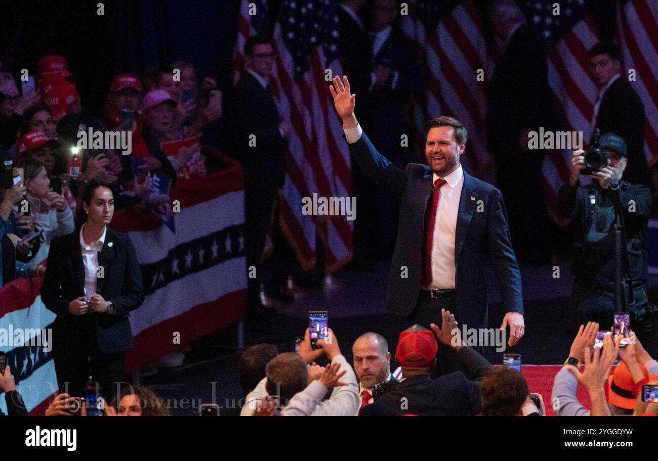 JD Vance Vice President Elect, Running mate of Donald Trump Stock Photo ...