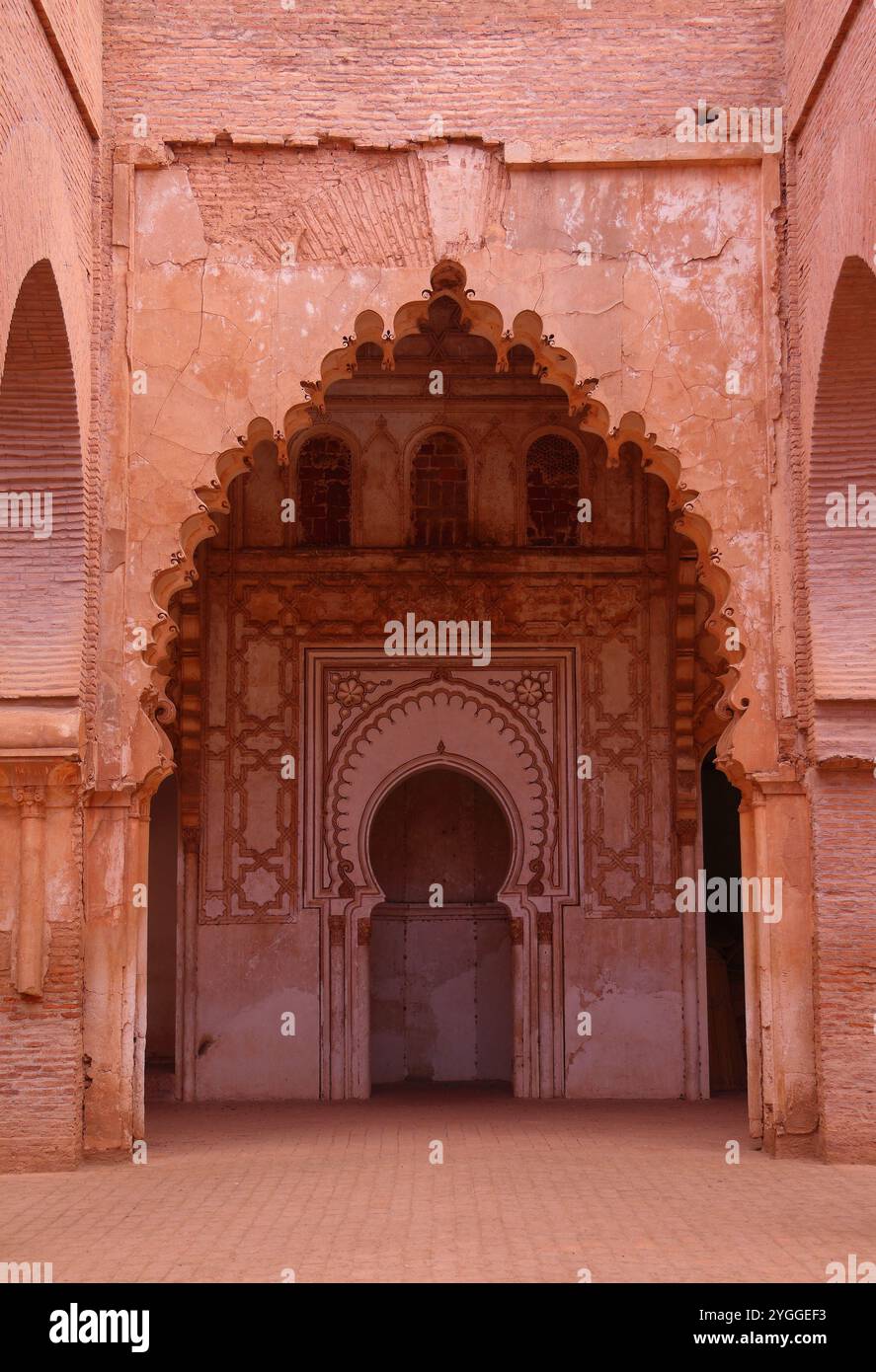 Al Haouz, Morocco. 12th Century Almohad, Tin Mel or Tin mal Mosque in ...