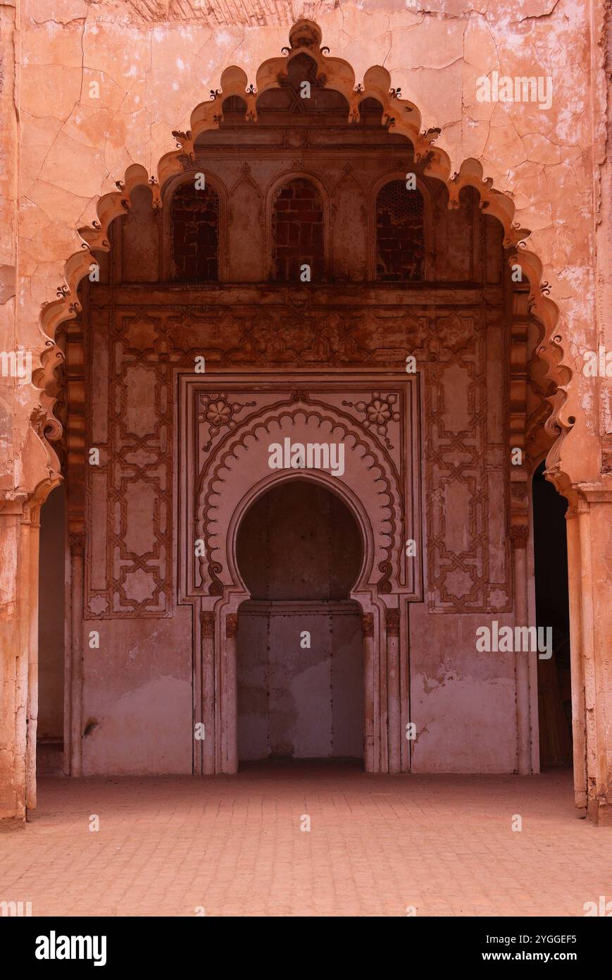 Al Haouz, Morocco. 12th Century Almohad, Tin Mel or Tin mal Mosque in ...