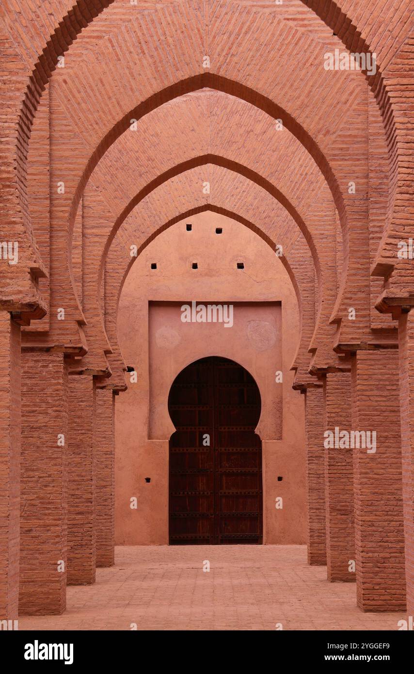 Al Haouz, Morocco. 12th Century Almohad, Tin Mel or Tin mal Mosque in ...