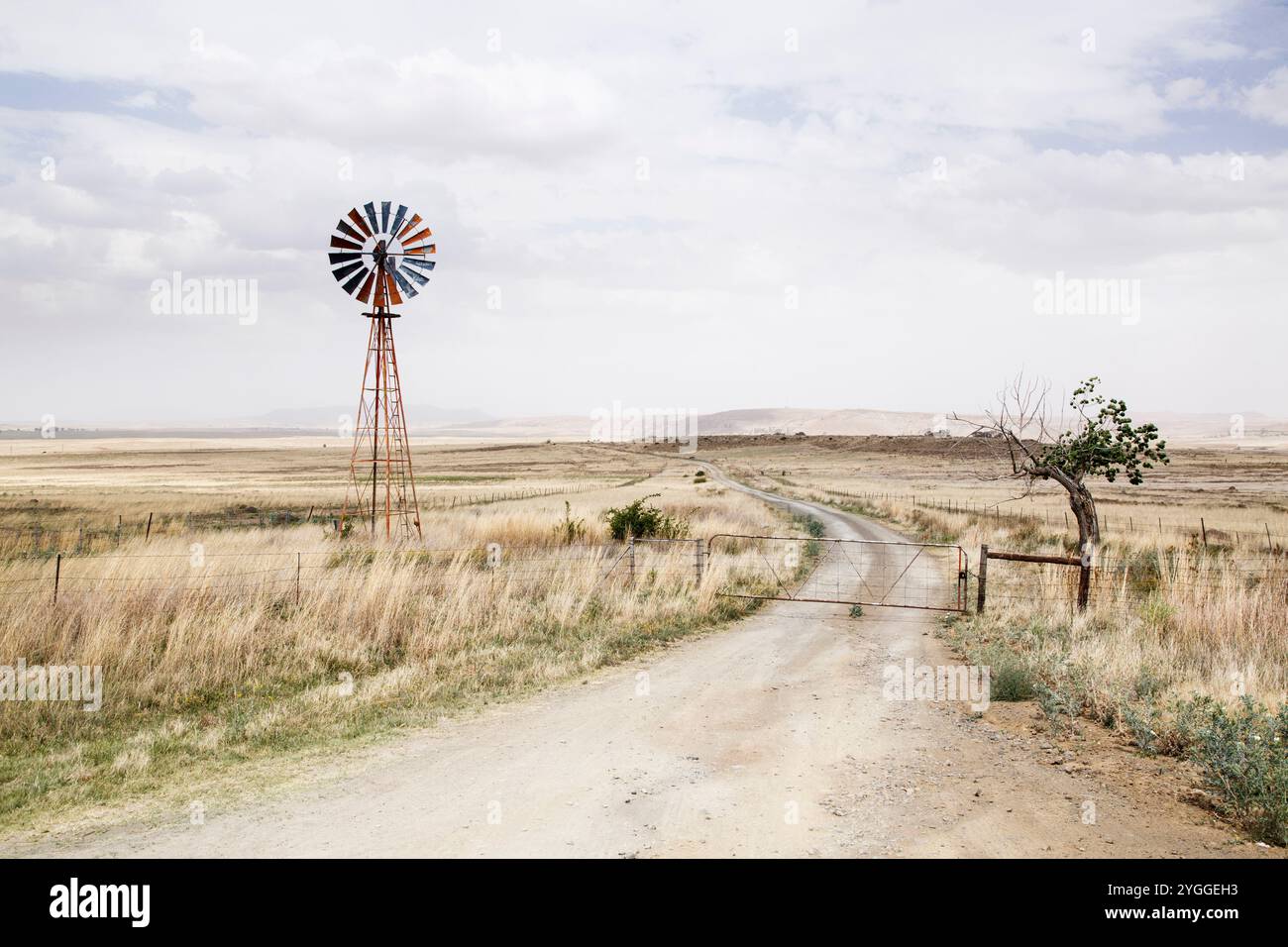 Windmill karoo south africa hi-res stock photography and images - Alamy