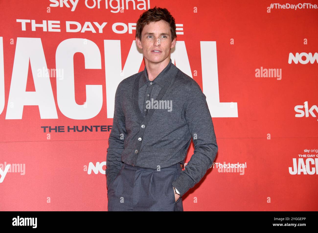 Roma, Italy. 07th Nov, 2024. British actor Edward Eddie John David ...