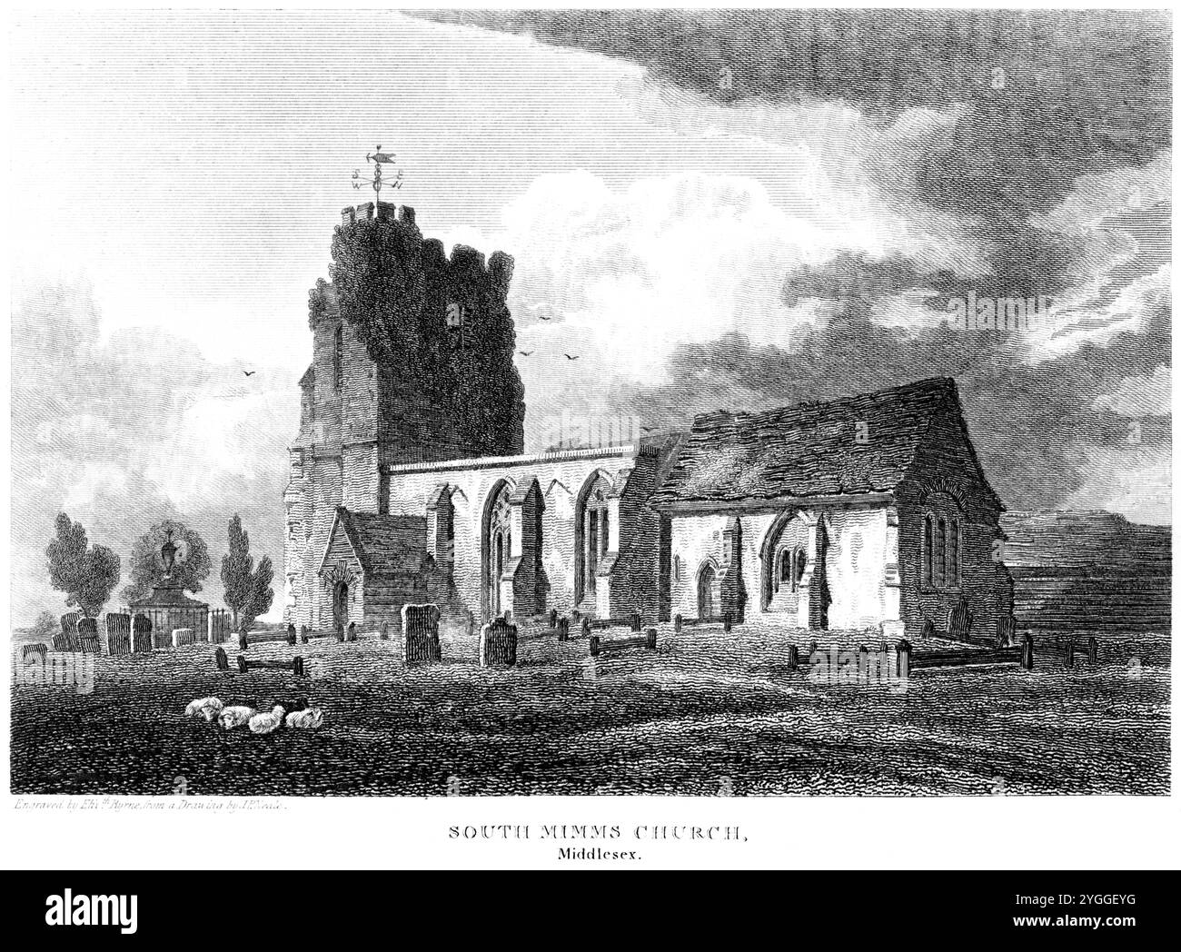 High tower great church Cut Out Stock Images & Pictures - Alamy