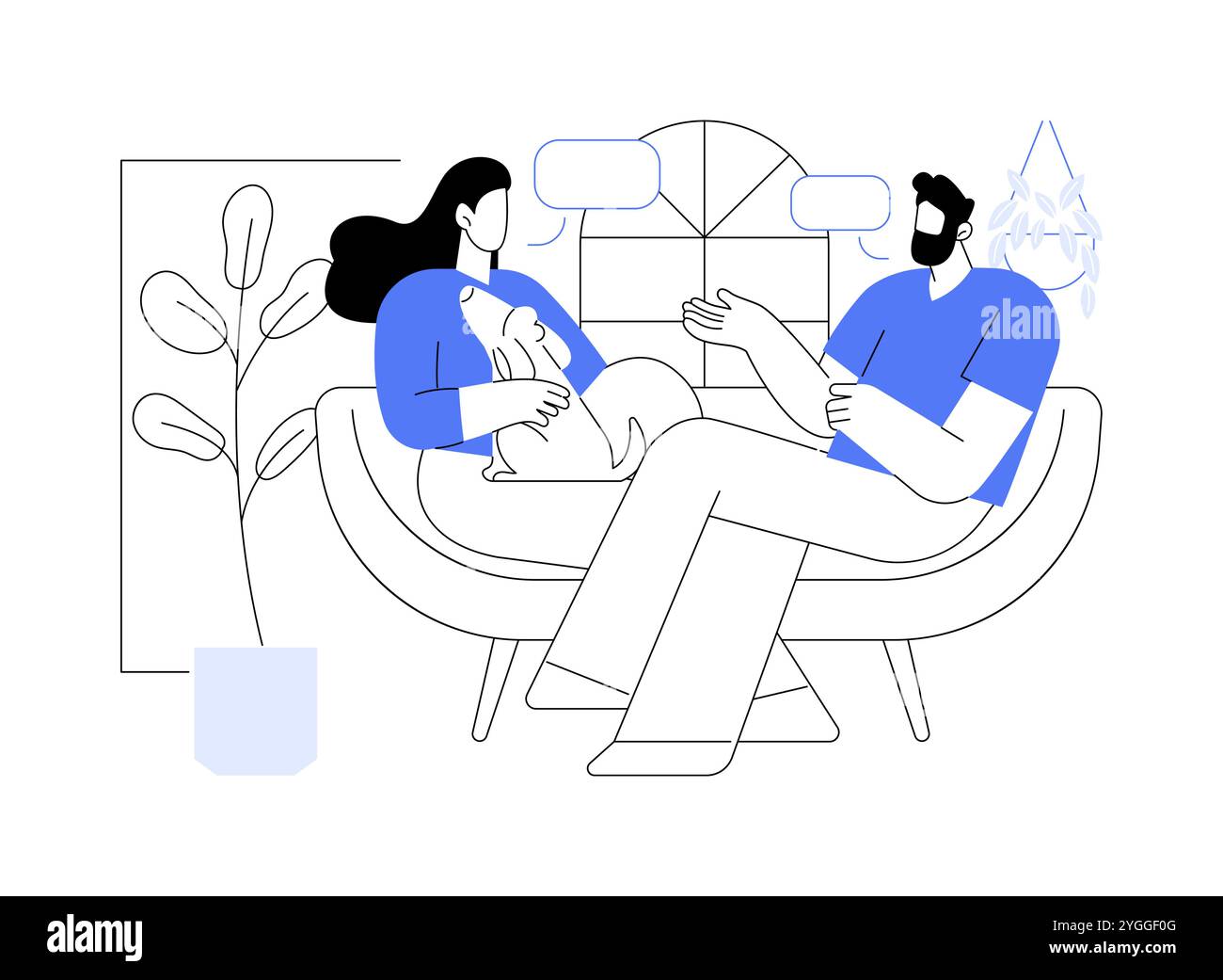 Sharing news isolated cartoon vector illustrations Stock Vector Image & Art - Alamy