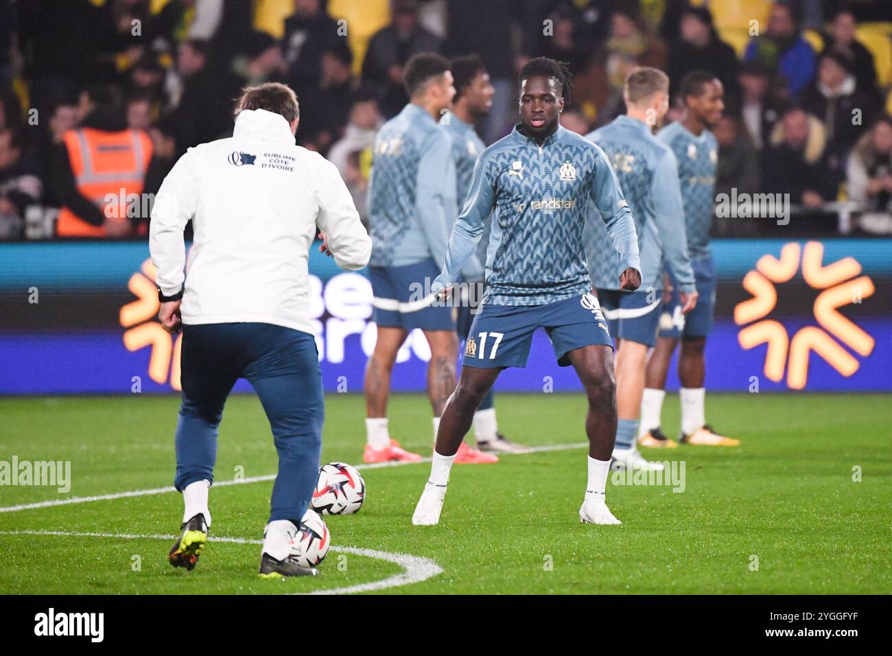 17 Jonathan ROWE (om) during the Ligue 1 MCDonald's match between ...