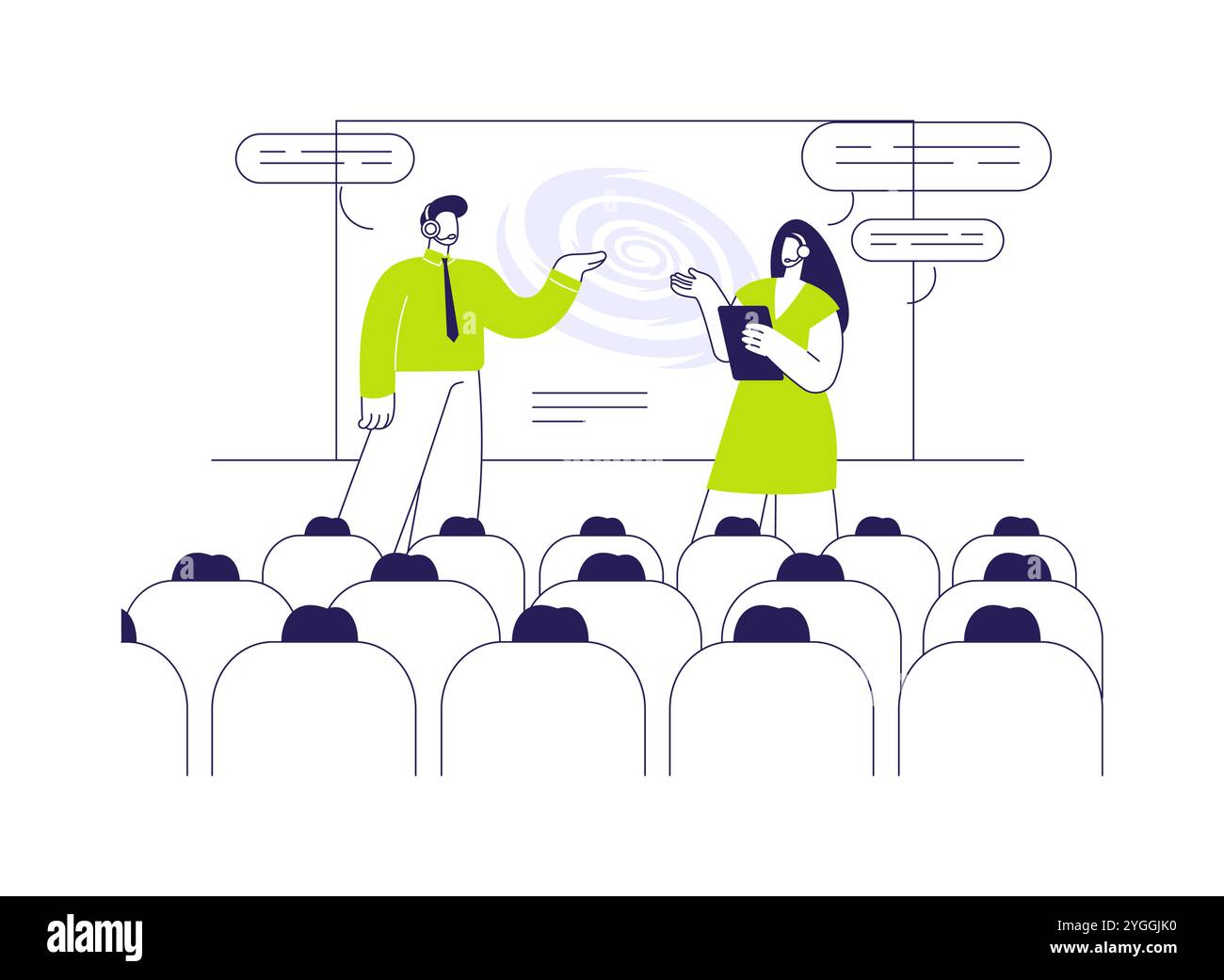 Astrophysics research findings abstract concept vector illustration ...