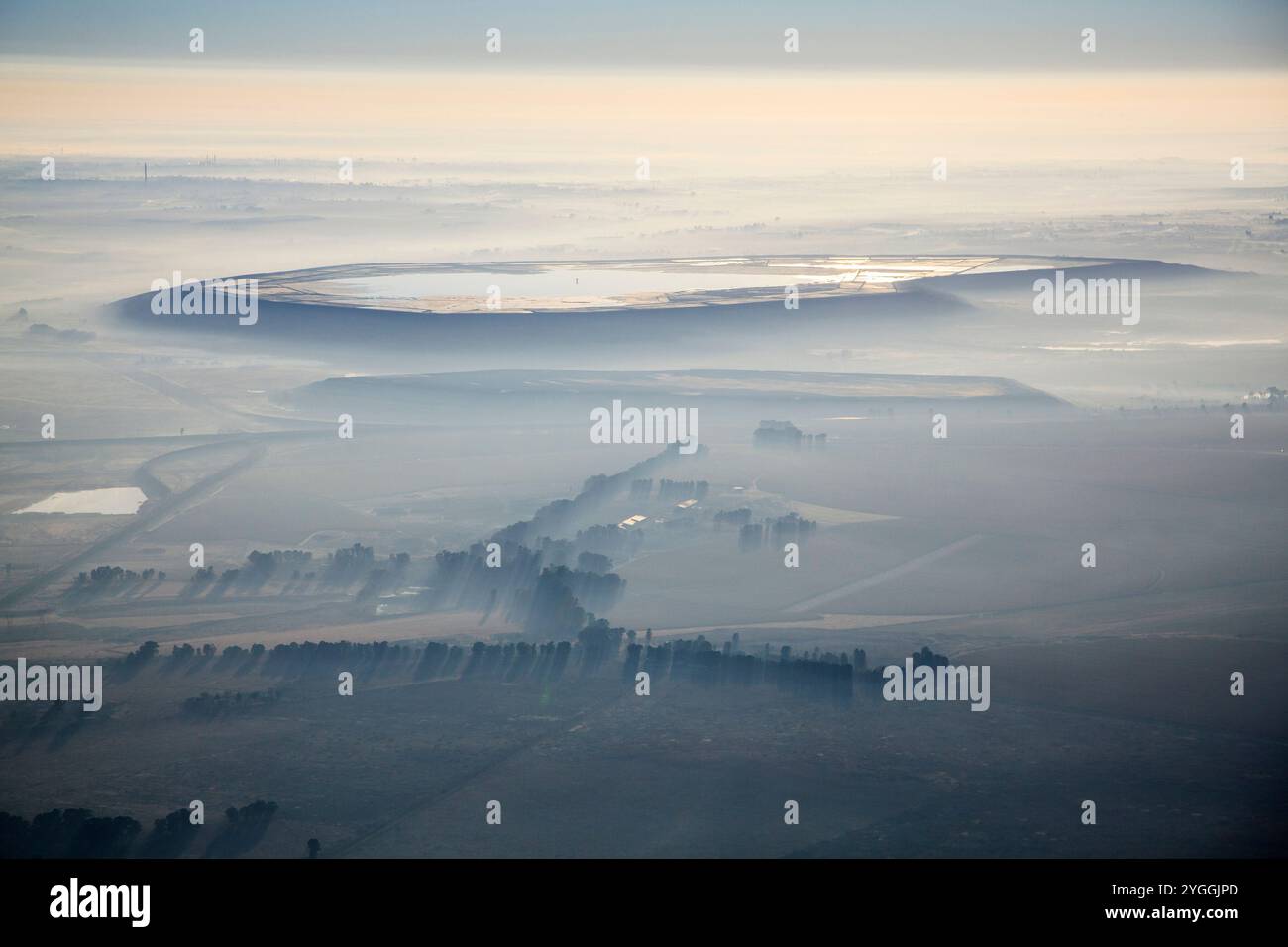 Aerial view dam south africa hi-res stock photography and images - Alamy