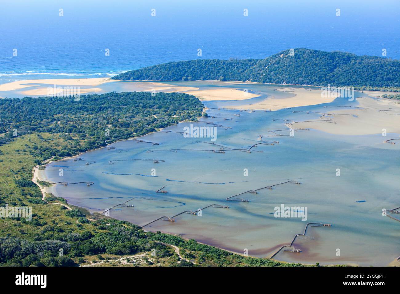 Fish Traps, Kosi Bay, South Africa Stock Photo - Alamy