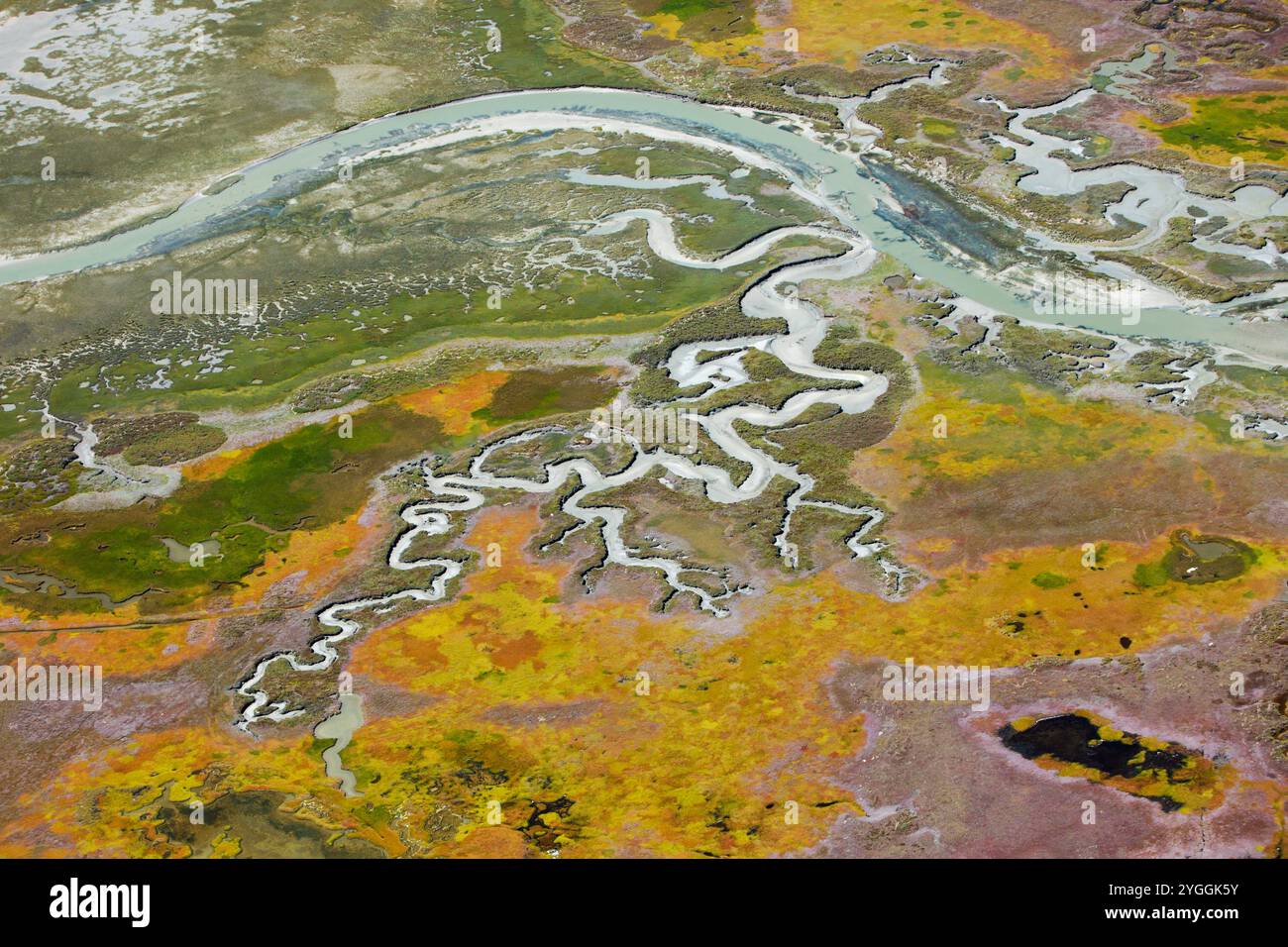 Aerial View of Langebaan Lagoon, South Africa Stock Photo - Alamy