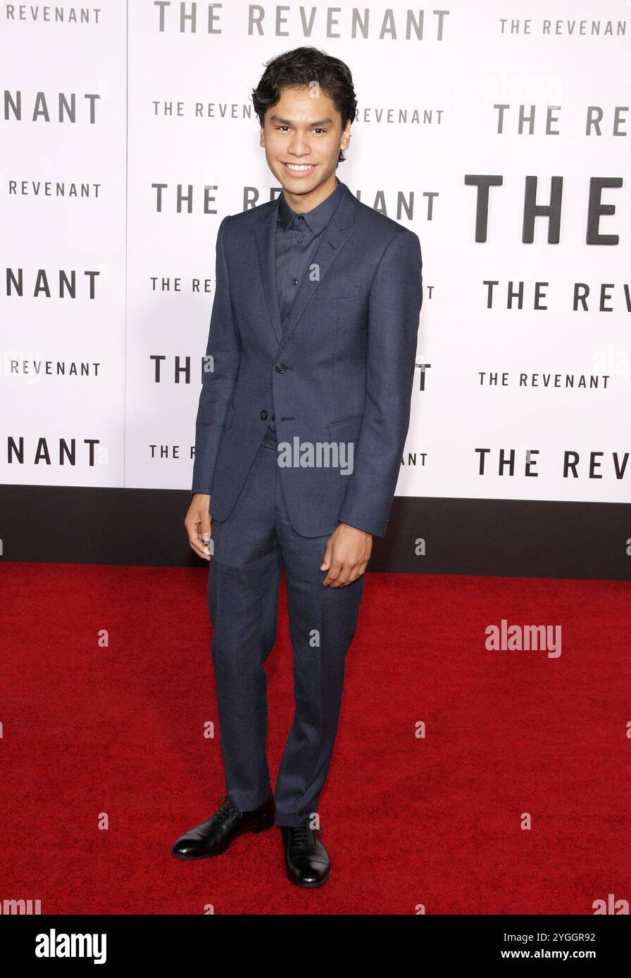 HOLLYWOOD, CA - Forrest Goodluck at the Los Angeles premiere of 'The ...