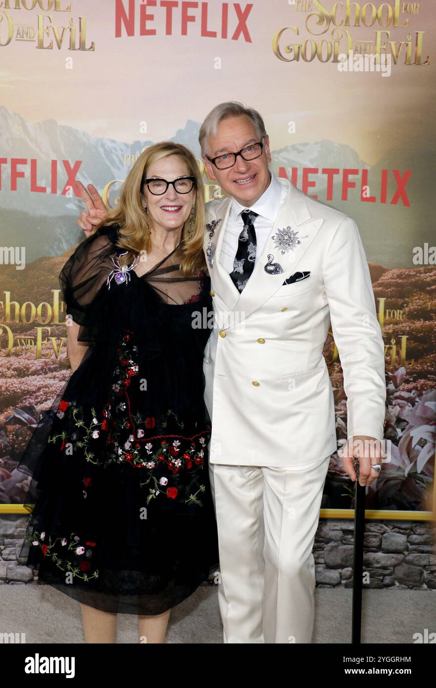 Laurie Feig and Paul Feig at the Los Angeles premiere of Netflix's 'The ...