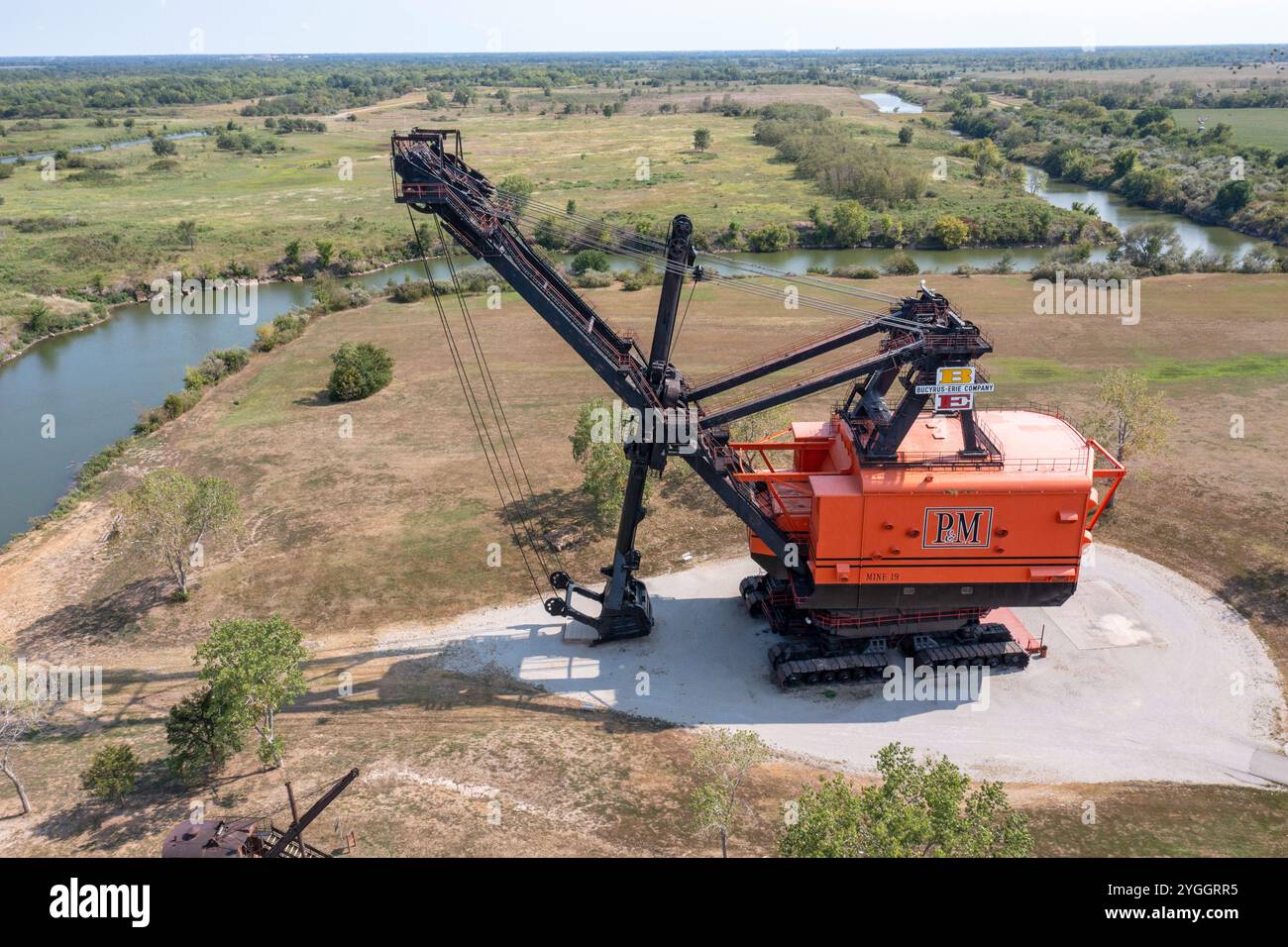 West Mineral, Kansas - Big Brutus, the world's largest electric shovel ...
