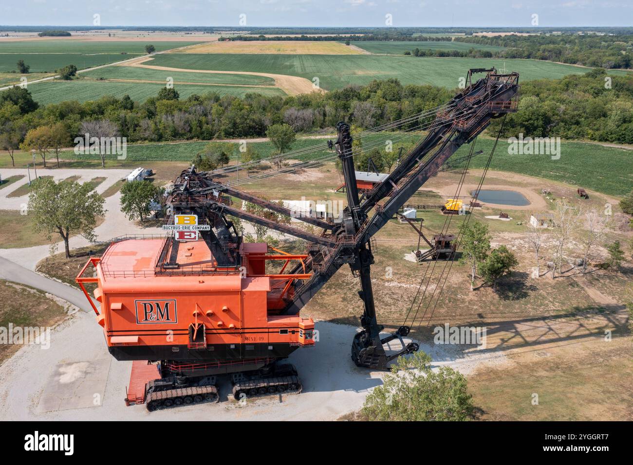 West Mineral, Kansas - Big Brutus, the world's largest electric shovel ...
