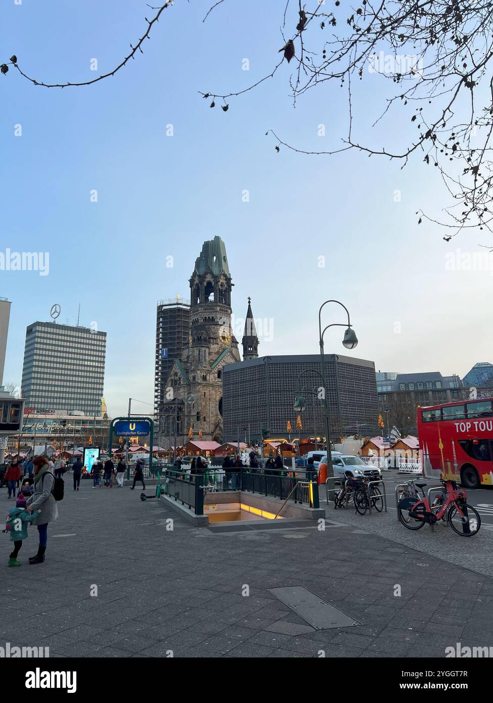 The Kaiser Wilhelm Memorial Church in Berlin is a poignant symbol of ...