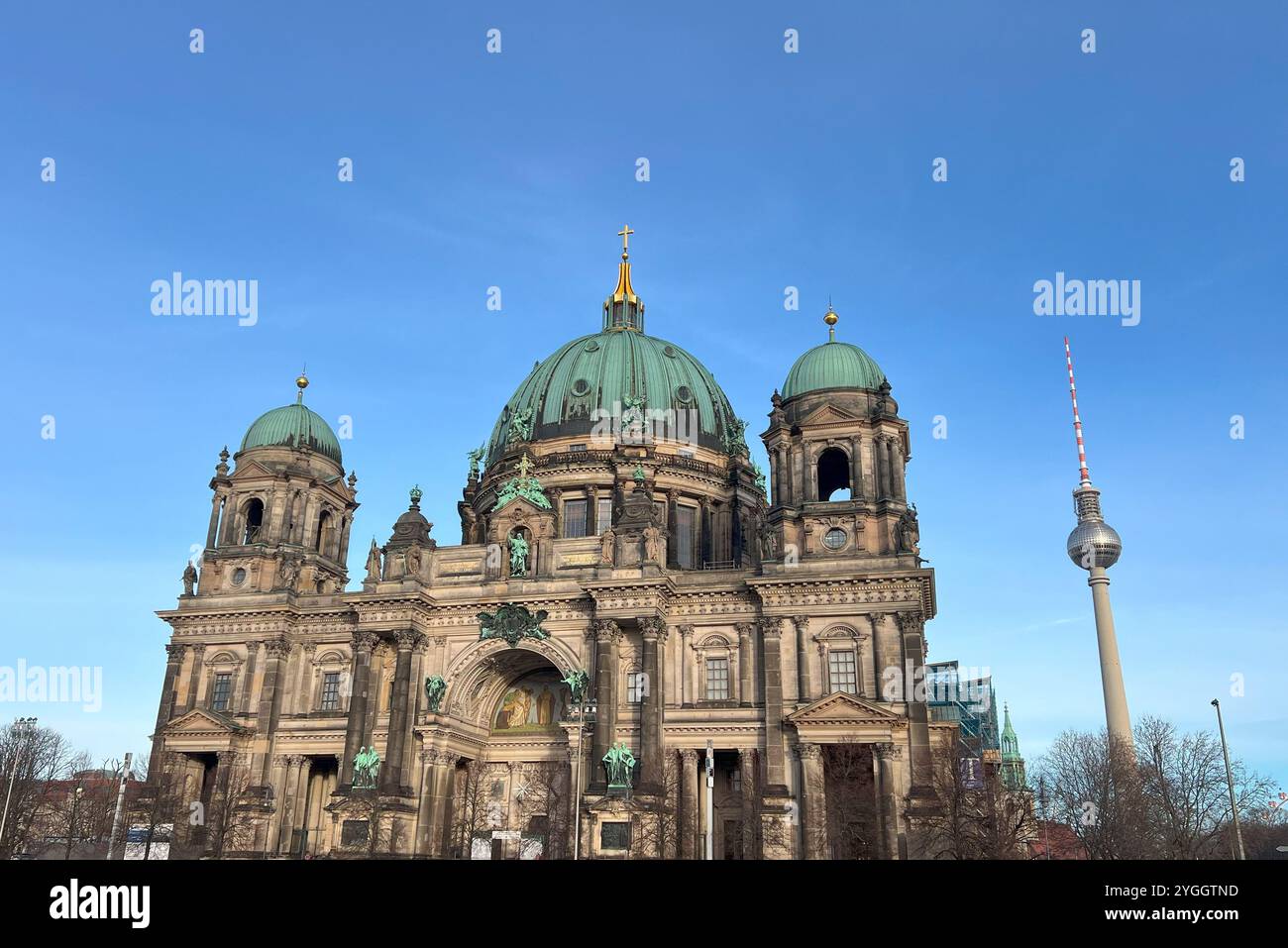 The Berliner Dom, one of the most famous landmarks of Berlin Stock ...
