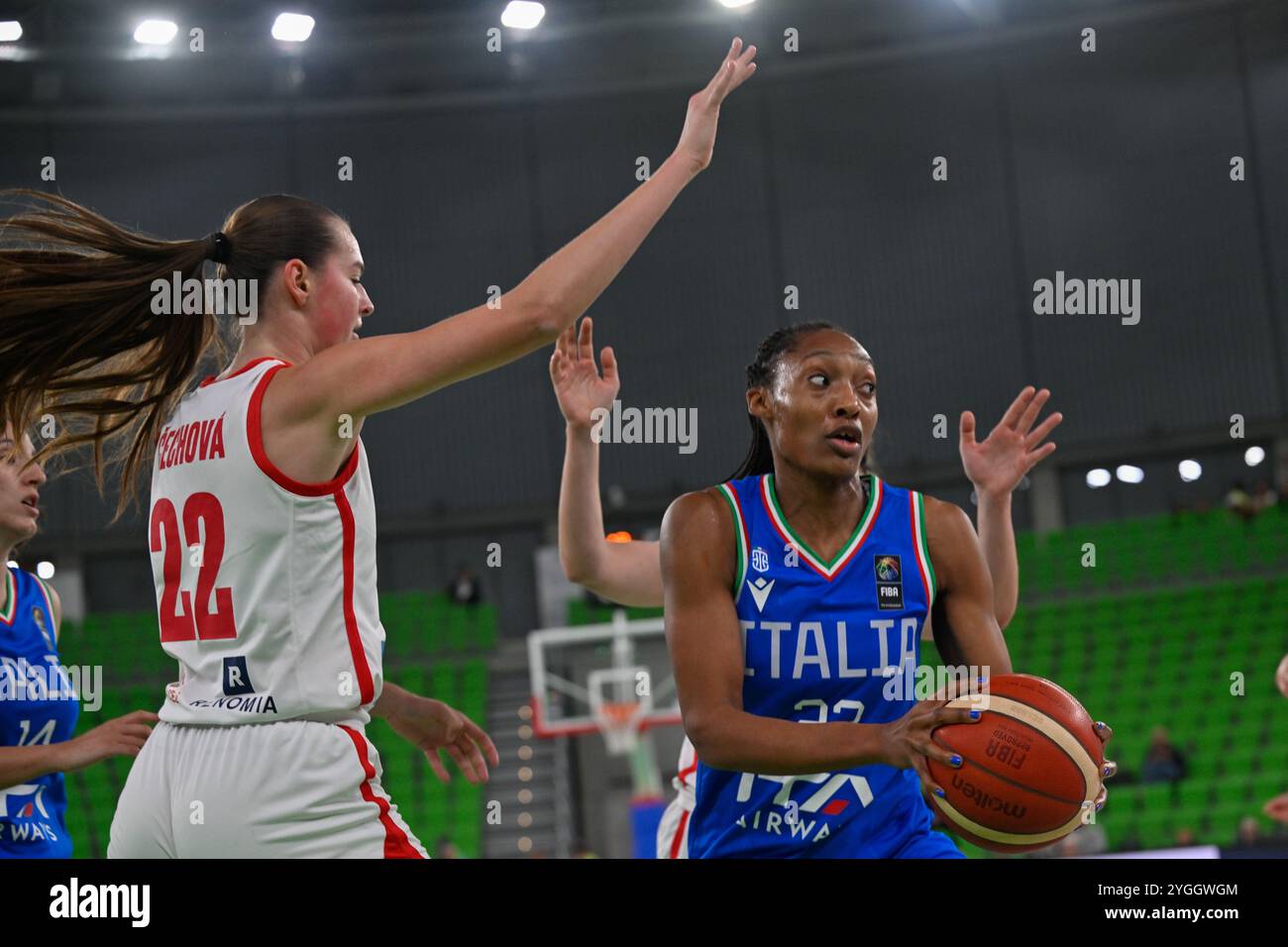 Emma C?echova? (CECHIA) - Olbis Andre? Futo (ITALIA) during Women's ...
