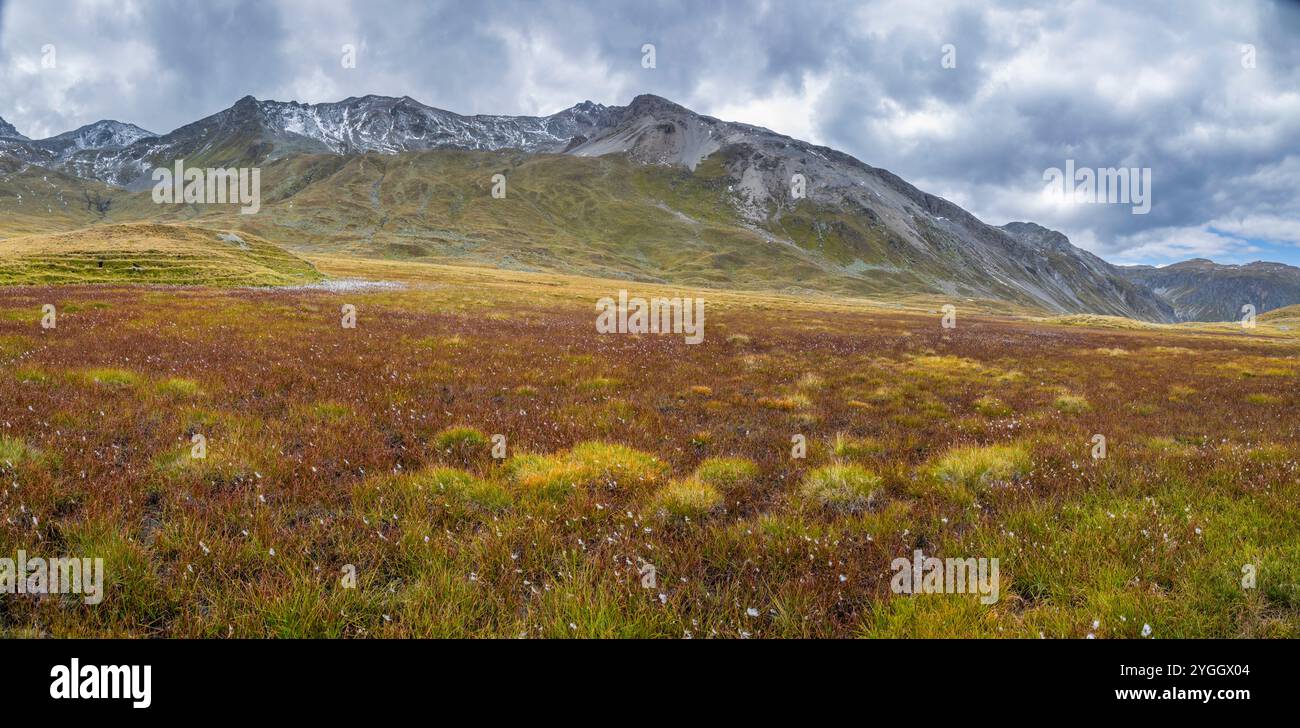 The Schadler ridge and the Piz Rims, Eastern Alps, Rhaetian Alps ...