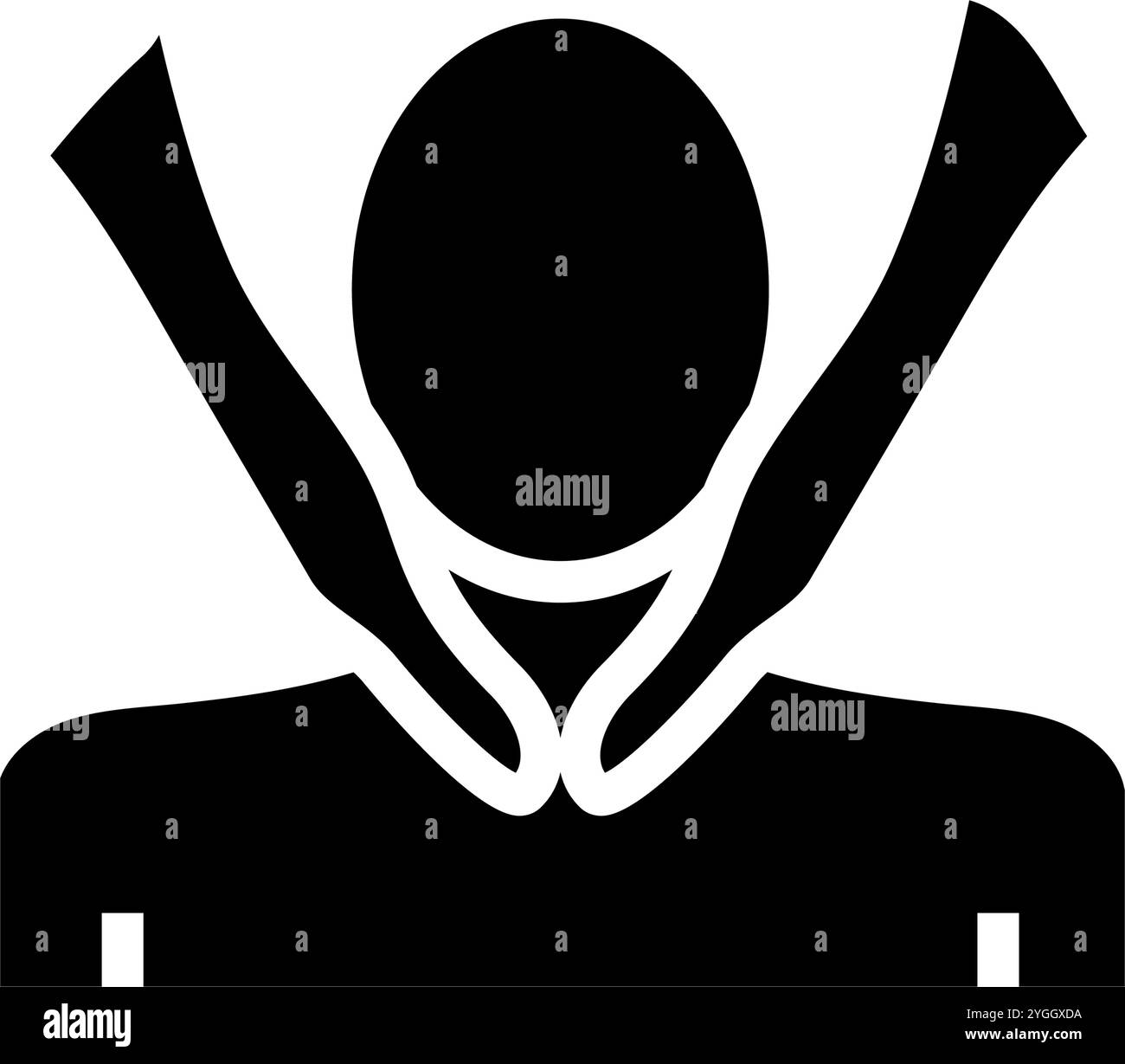 Face Massage Therapy Glyph Icon Vector Illustration Stock Vector Image 7379